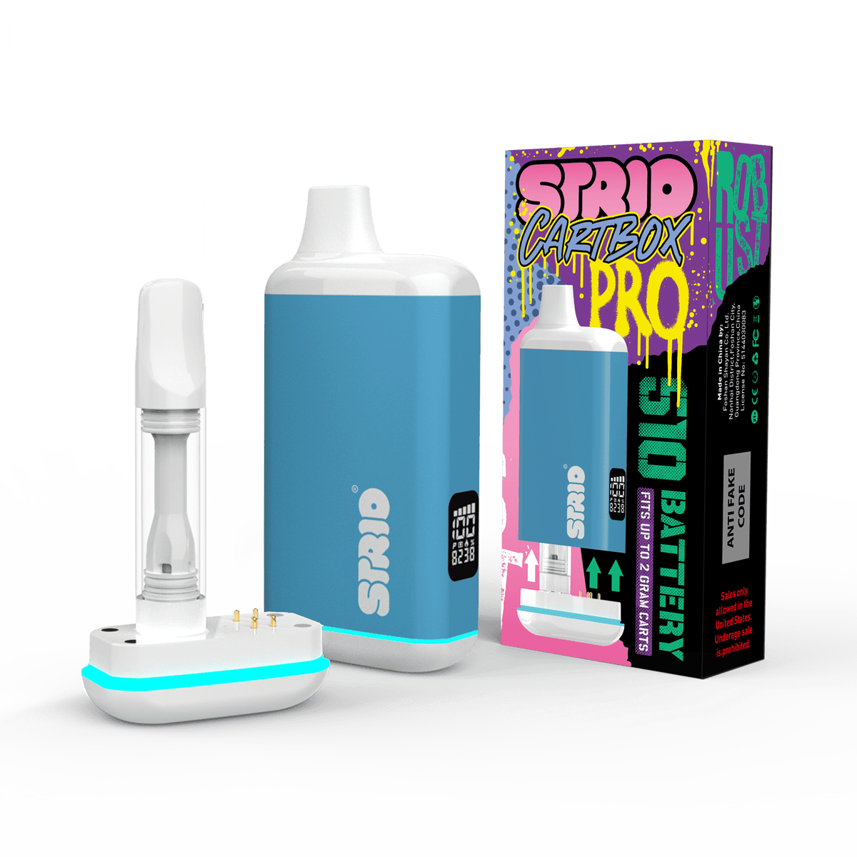 Cartbox Pro 2g 510 Battery - 510 Thread Battery - STRIO – Strio